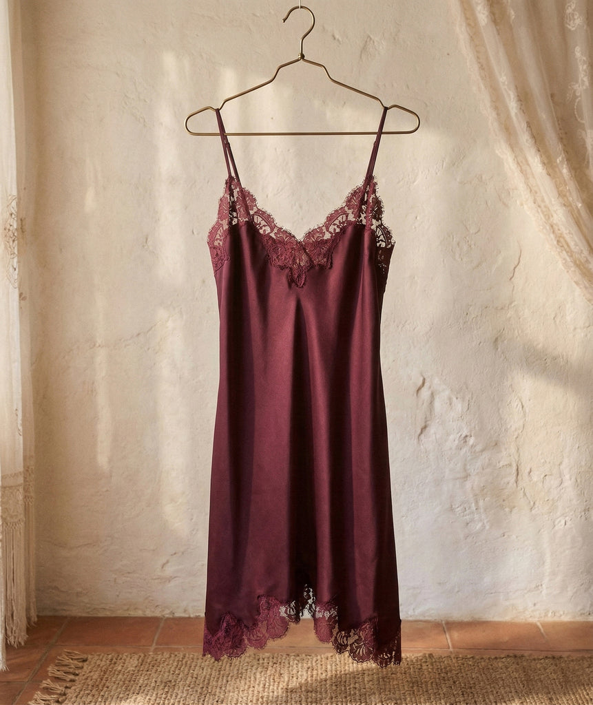 Kitty Silk Chemise – Shell Belle Couture